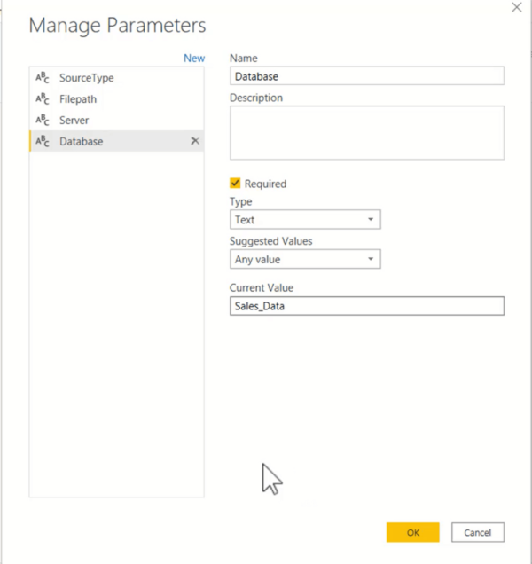 And finally, the Schema. In this database, we're bringing in some views ...